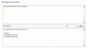 Flex Regular Expression Online Testing / Learning Tool – Entrepreneur Geek